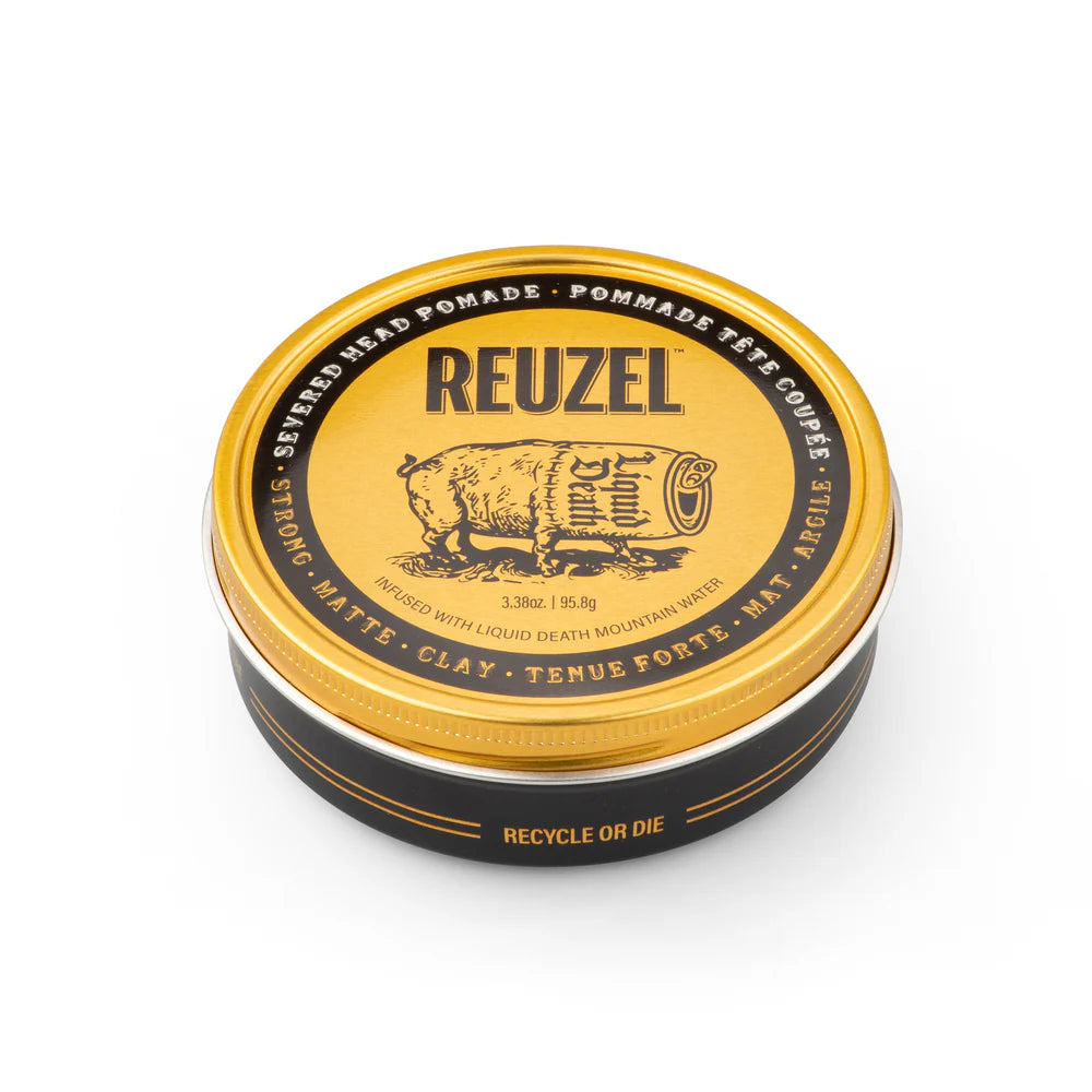 Reuzel x Liquid Death Severed Head Pomade 3.38oz – Wonder Liz Beauty Supply