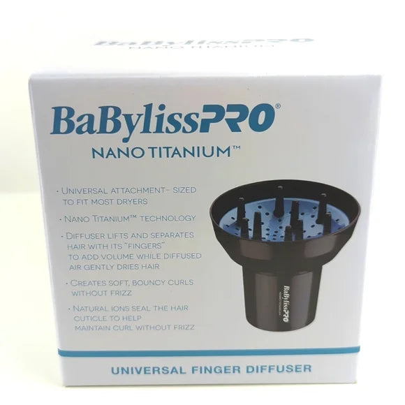 Babyliss Nano Titanium Universal Finger Diffuser – Wonder Liz Beauty Supply