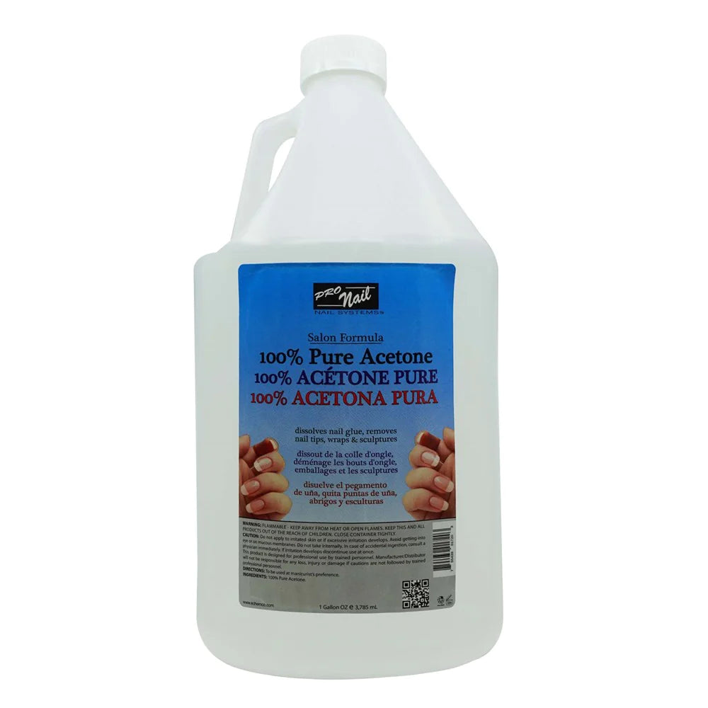 ProNail Pure Acetone 100% Galon – Wonder Liz Beauty Supply